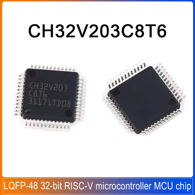 1-10PCS-CH32V203C8T6-LQFP-48-CH32V203-CH32-C8T6-32-bit-RISC-V-microcontroller-MCU-chip.jpg