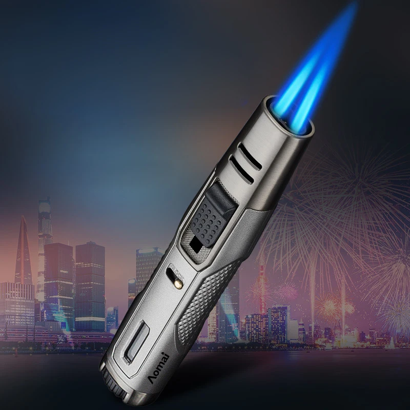 Welding Gun Metal Long Strip Double Flame Small Spray Gun Unusual ...