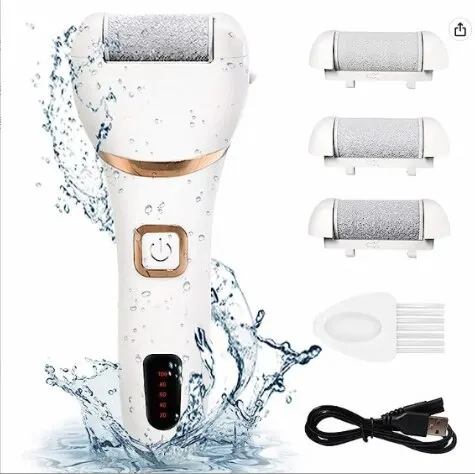 Electric Foot File Grinder Dead Dry Skin Callus Remover 3 in 1 ...