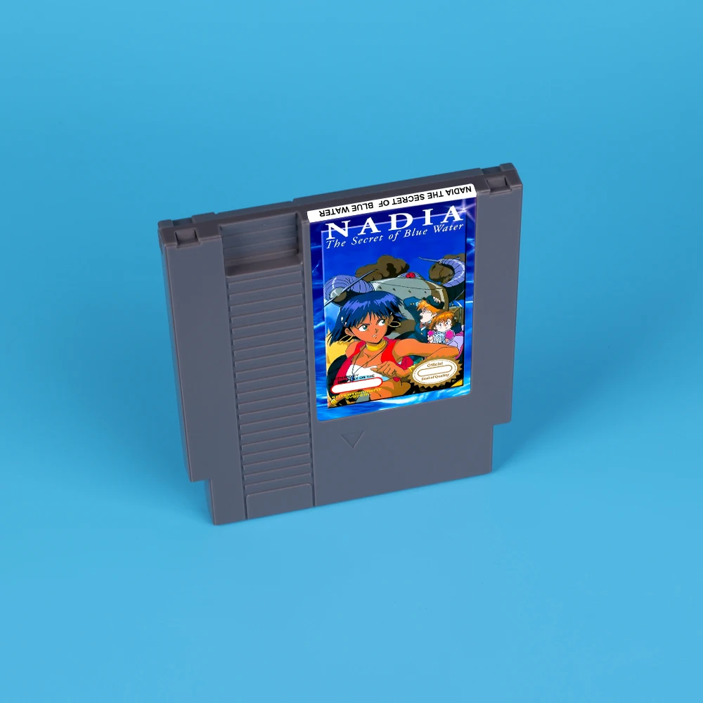 Nadia-Secret-of-The-Blue-Water-RPG-Game-Card-for-NES-72-Pins-8bit ...
