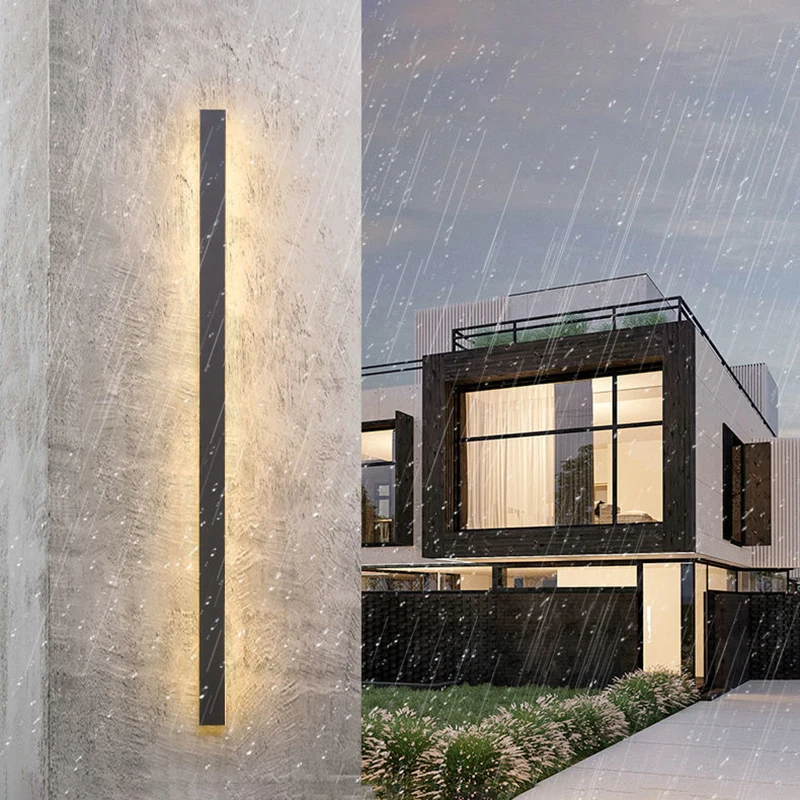 Outdoor-Wall-Light-Modern-Waterproof-IP65-Porch-Garden-Wall-Lamp ...