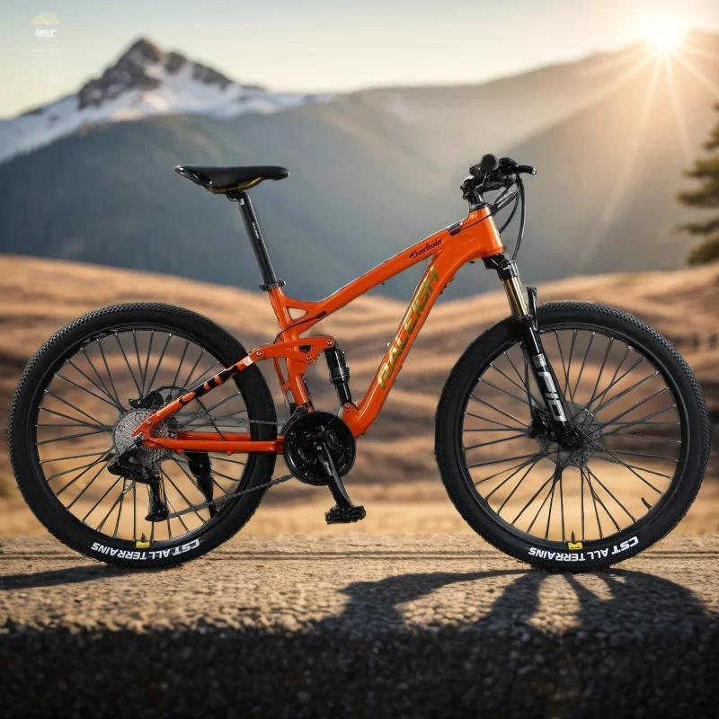 Dual-shock-absorption-Soft-tail-Mountain-bike-27-5inch-33speed-Aluminum ...