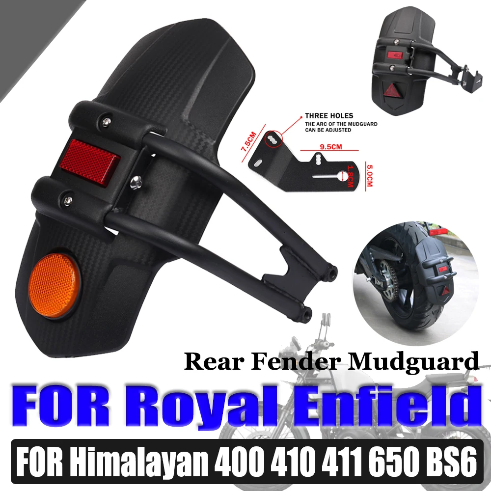 오토바이 리어 펜더 머드 가드 스플래시 가드 리어 휠 커버, 로얄 엔필드 히말라야 400 410 411 650 BS6 액세서리 ...