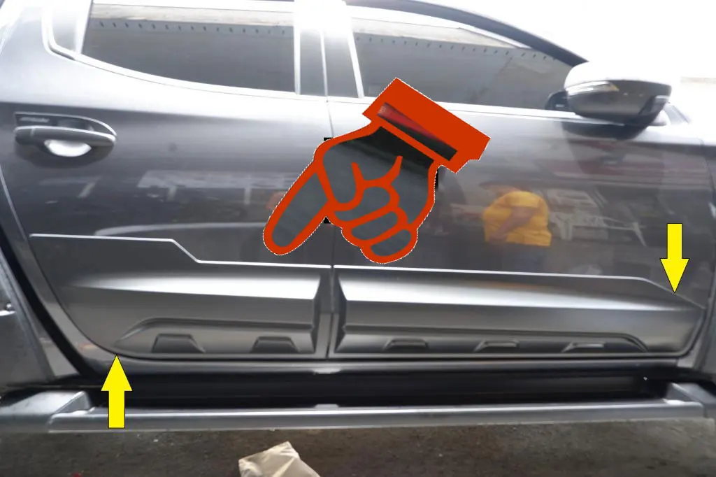 Car Accessories Body Cladding For Mitsubishi L200 Montero Triton 2019 ...