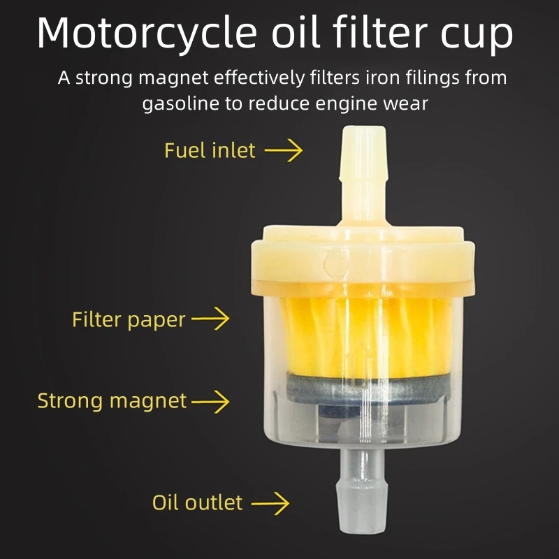 Professional-Motorcycle-Oil-Filter-Inline-Gas-Fuel-Filter-Gasoline ...
