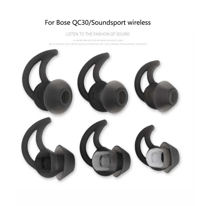 Earphones-Silicone-Case-For-BOSE-QC20-QC30-Soundsport-Covers-Earbuds-In ...