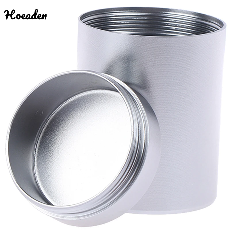 Portable Mini Tea Can Aluminum Herb Stash Jar Seal Smell Proof ...