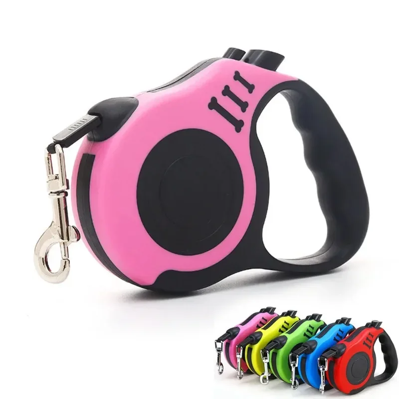 Retractable-Dog-Leash-Automatic-Telescopic-Tractor-Dog-Tape-Pet-Tape ...