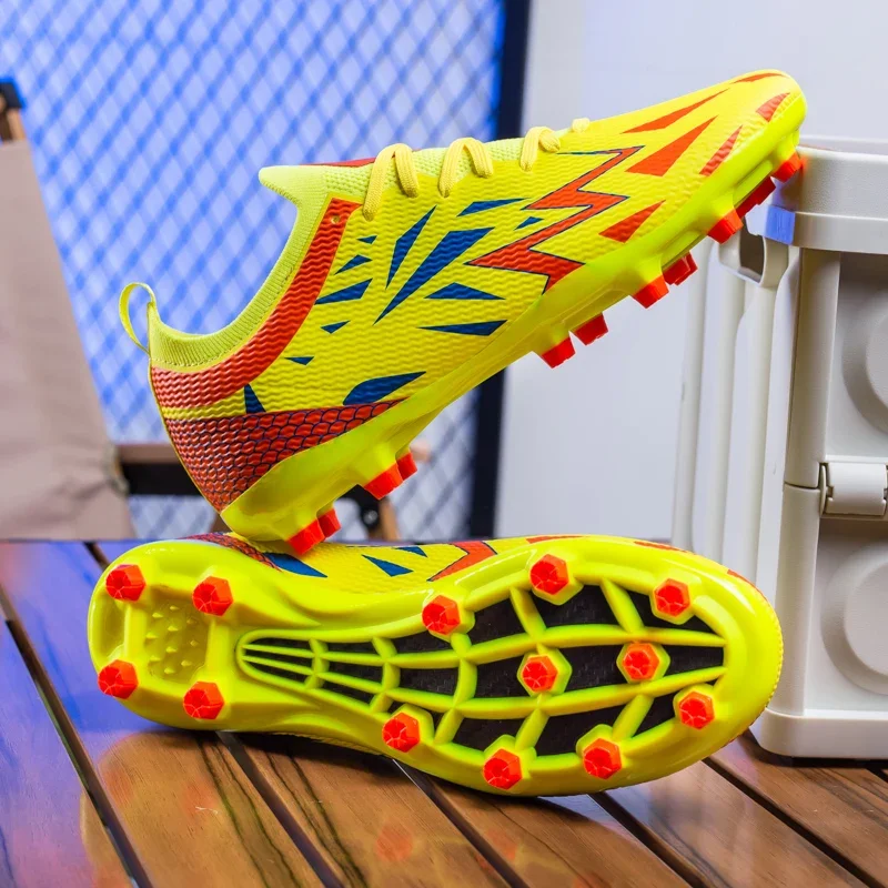 New-Professional-Soccer-Shoes-Adult-Cleats-Football-Boots-Outdoor-High ...