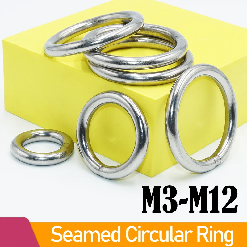 A2-304-Stainless-Steel-Circle-Ring-Solid-Welded-O-circle-Rust-Ring-Iron ...