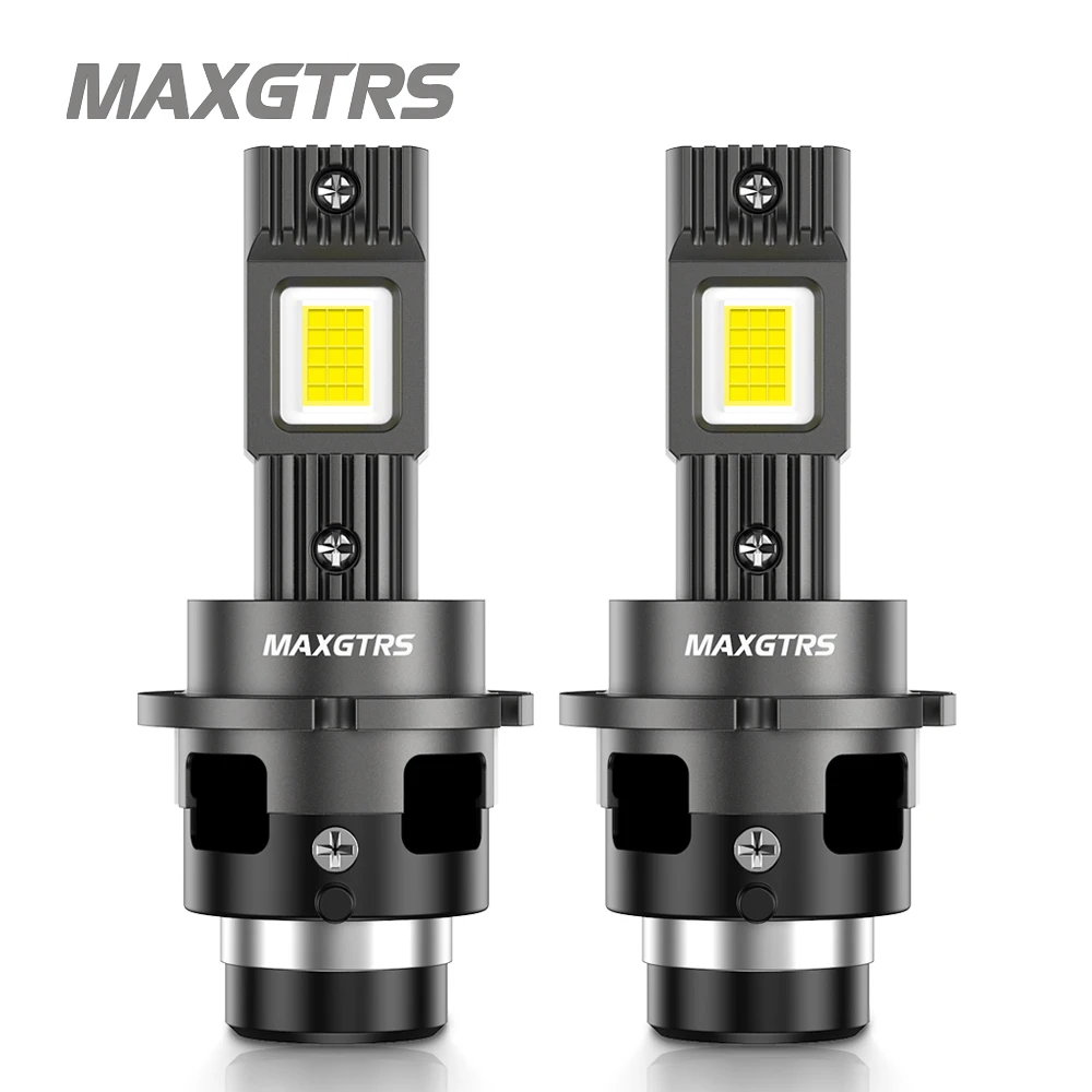 2x D1 D2 D3 D4S LED Headlight Bulbs 6000K White Conversion Kit Plug and ...