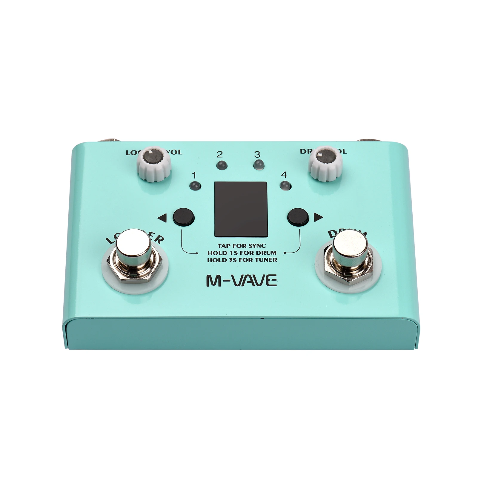 Pedal-de-efeito-M-Vave-Looper-Efetor-de-tambor-e-Looper-Mini-m-quina-2 ...