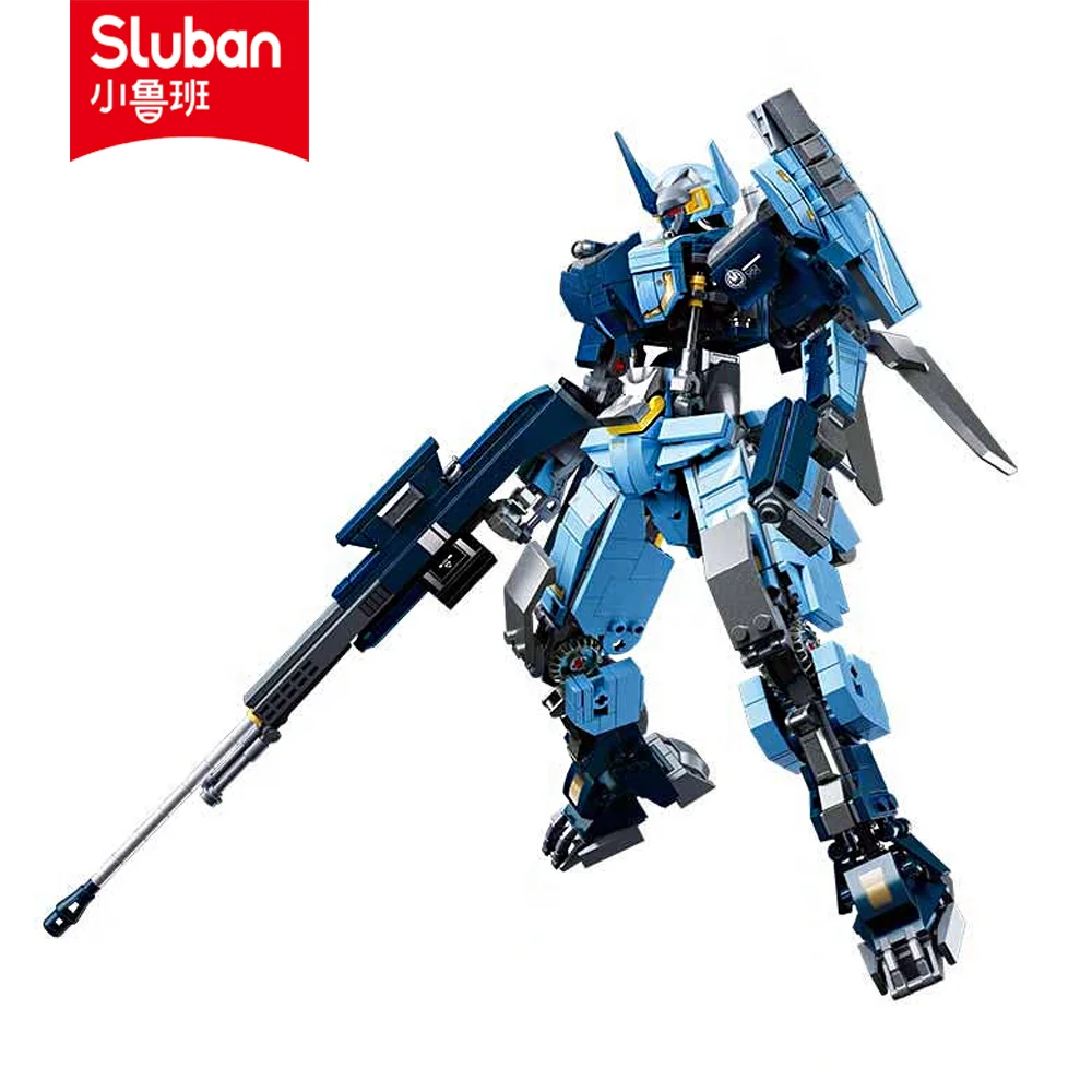 Sluban Building Block Toys Robot Alpha B1185 Snow Mirage 752PCS Bricks ...