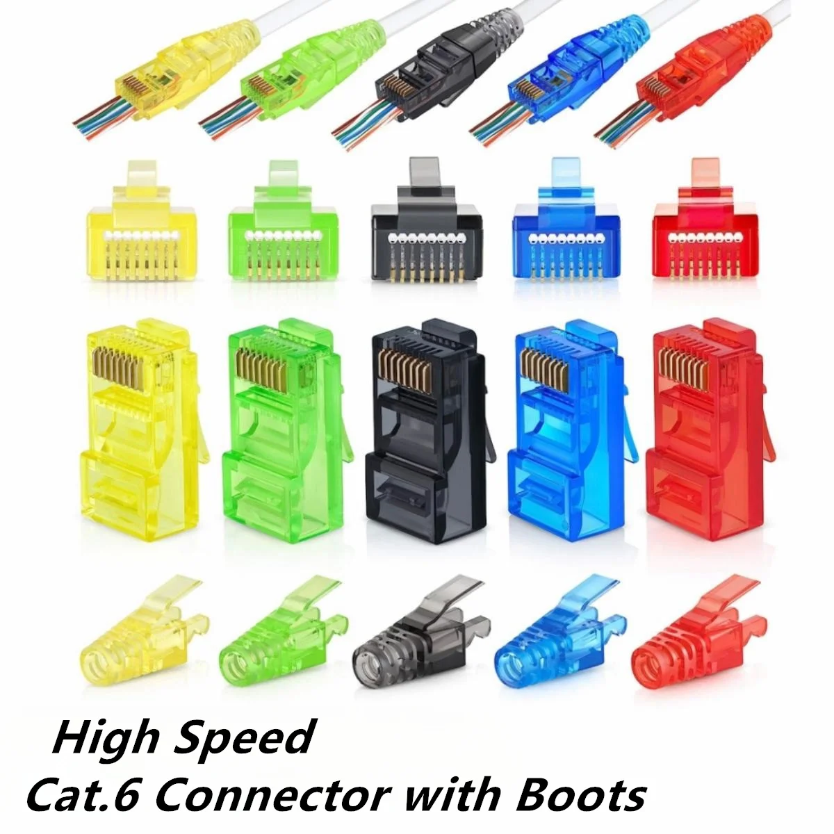 Cat6-RJ45-Connector-PassThrough-Design-RJ45-Plug-with-6-5mm-RJ45-Boots ...