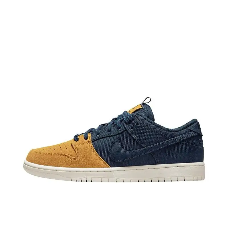 Nike-Dunk-SB-Midnight-Navy-Ocre-Desierto-Zapatos-de-tabla ...