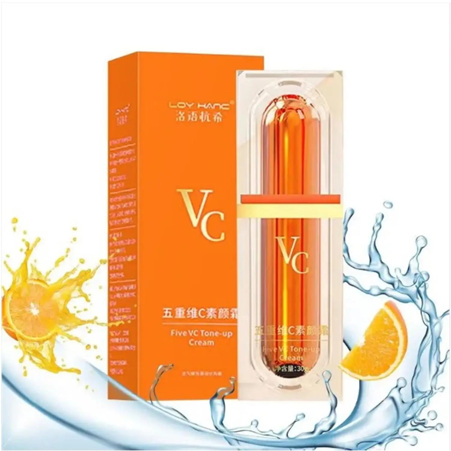 Five-Vitamin-C-Tone-up-Cream-30g-VC-Whitening-Brightening-Concealer-Natural-Moisturizing-Lazy ...