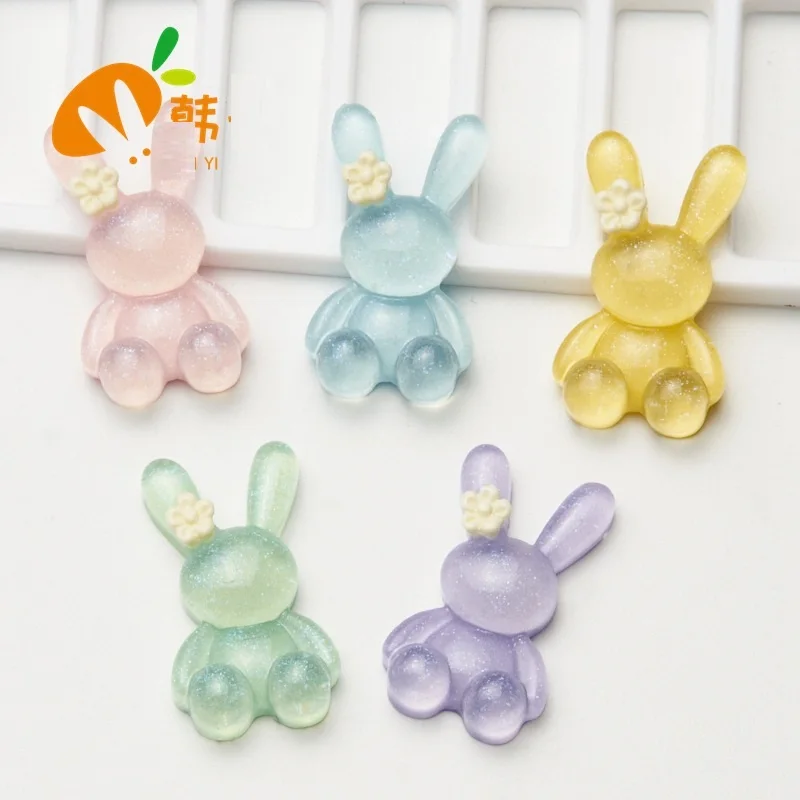 10PCS-Translucent-wear-flowers-rabbit-hole-shoes-buckle-water-cup ...