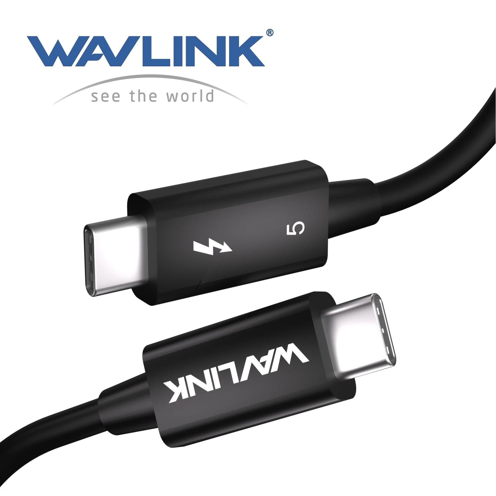 WAVLINK Thunderbolt 5 Cable 120Gbps Fast Data Transfer and 240W Power ...