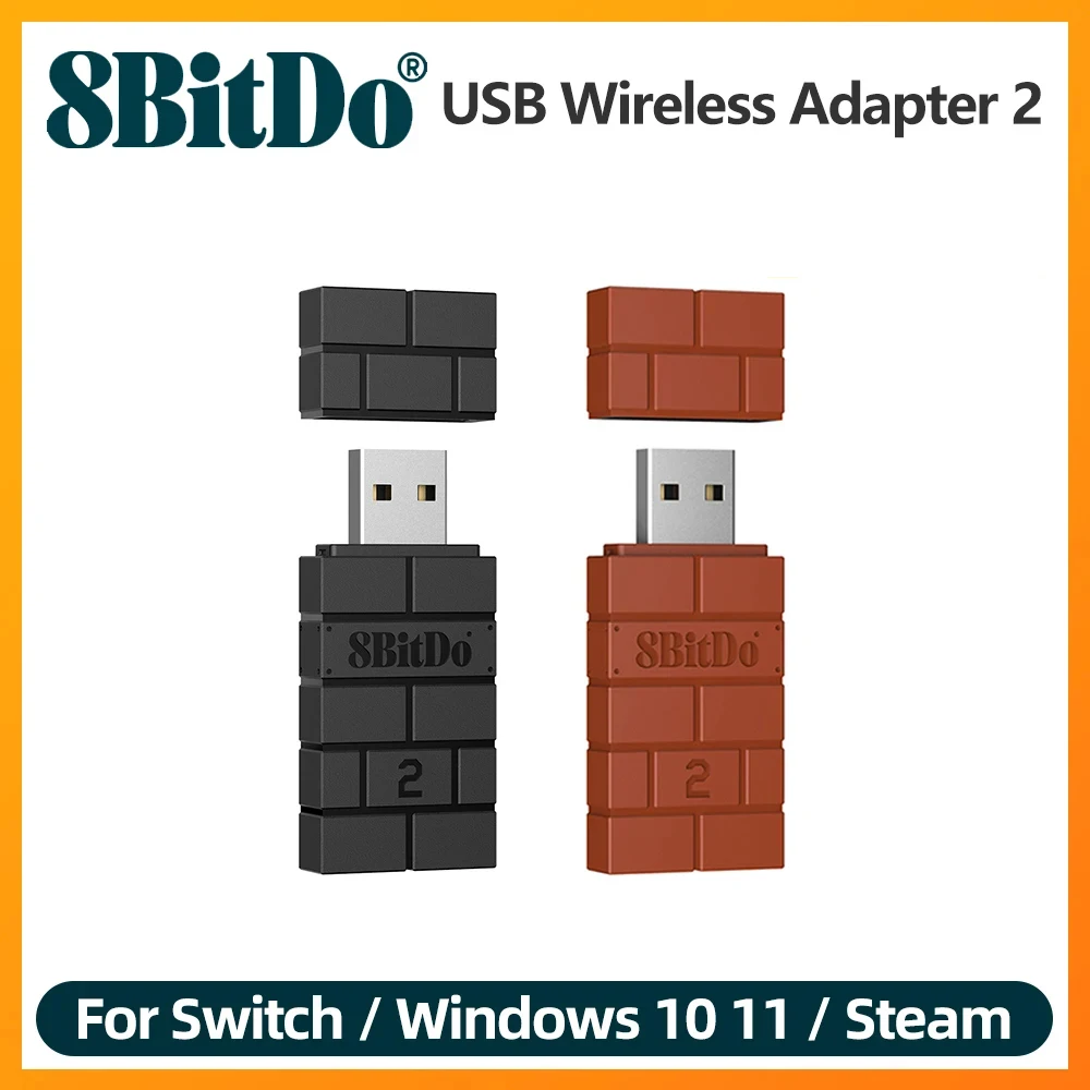 8BitDo-USB-Wireless-Bluetooth-Adapter-2-for-PC-Mac-Raspberry-Pi ...