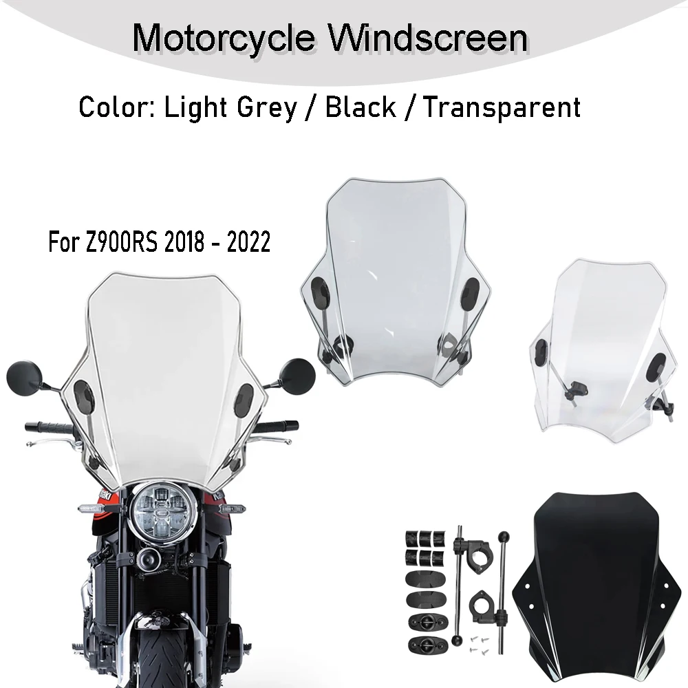 Motorcycle Front Windscreen Screen For Z900RS Z900 RS Z 900 RS 18 ...