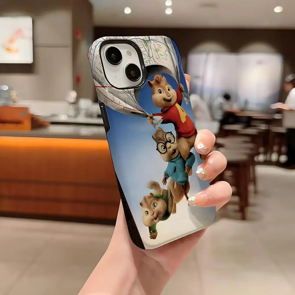 Alvin And The Chipmunks Phone Case For Iphone 16 Pro Max 15 13 14 12 11 ...