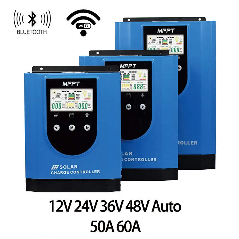 MPPT-60A-50A-Solar-Charge-and-Discharge-Controller-LCD-Display-12V-24V ...