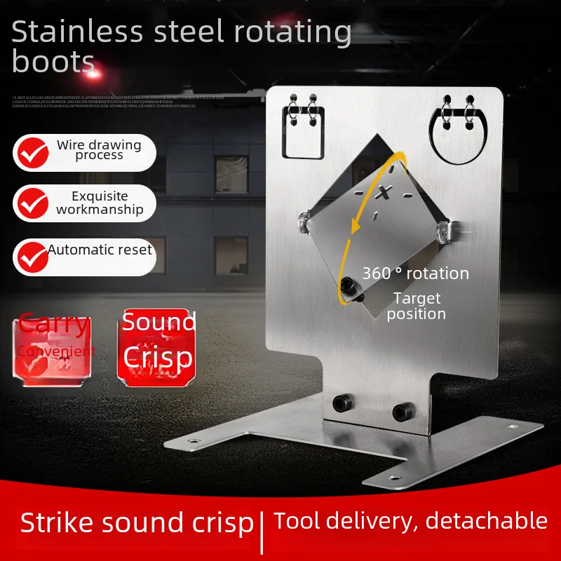 Stainless-Steel-Shooting-Training-Targets-Rotating-Metal-Tag-Targets ...