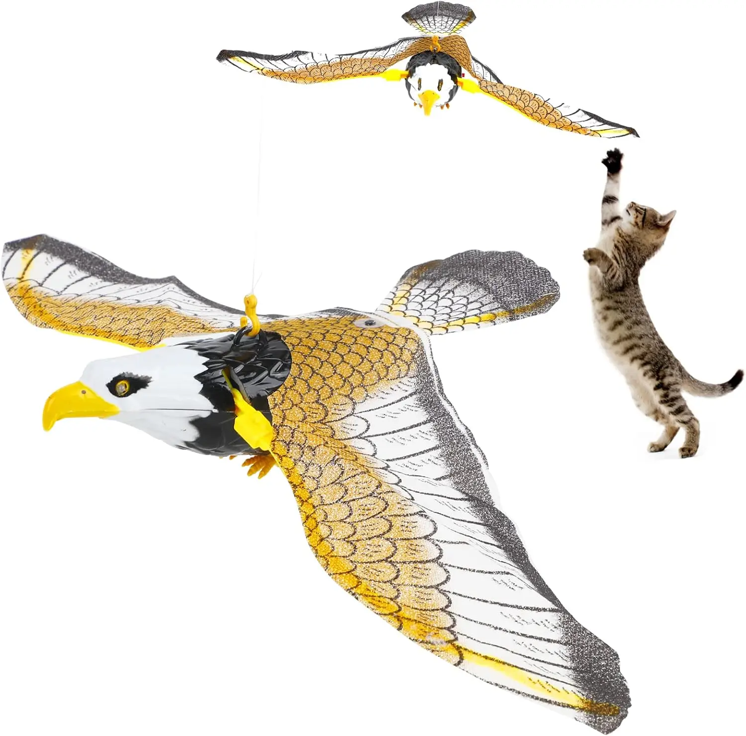 Bird-Repellent-Hanging-Eagle-Hawk-Scarer-Deterrent-Repellent-Hunting ...
