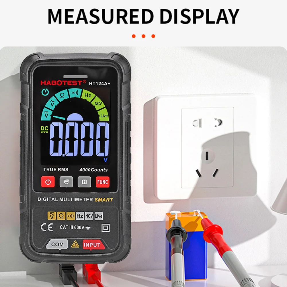 Smart Multimeter Digital Professional Automotive Tester HABOTEST NCV ...