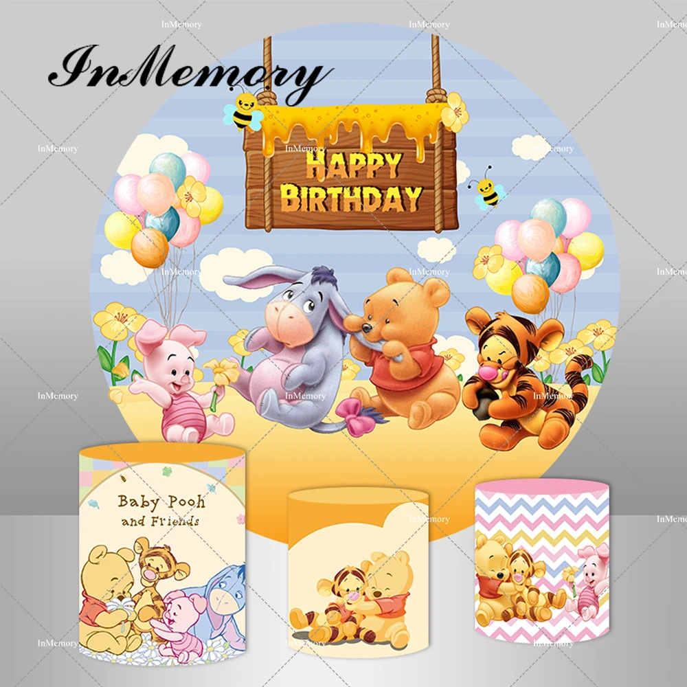 Winnie The Pooh 1st Birthday Wallpaper