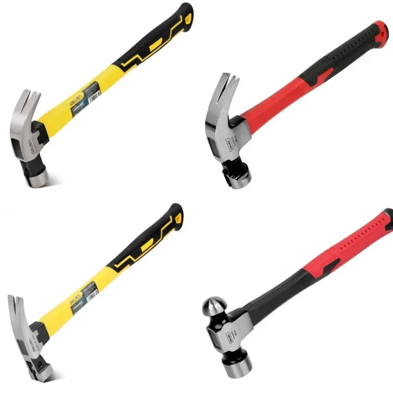 Deli Fiber Handle Claw Hammer Woodworking Hammer Tools High Quality ...