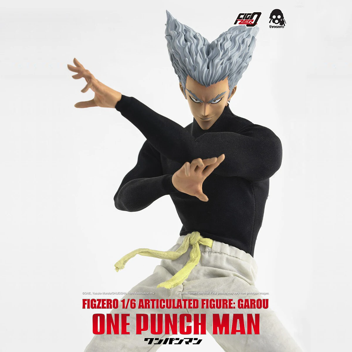 Original-THREEZERO-FIGZERO-3Z0139-1-6-ONE-PUNCH-MAN-Garou-Action-Figure ...