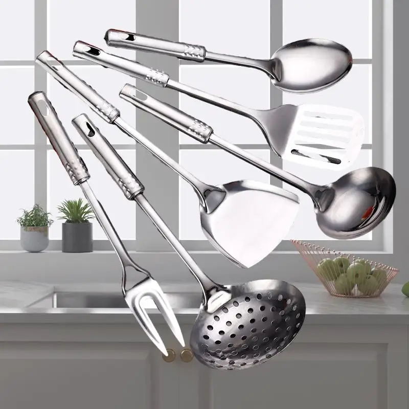 Premium-Stainless-Steel-Household-Kitchen-Utensils-Set-Complete-Cooking ...