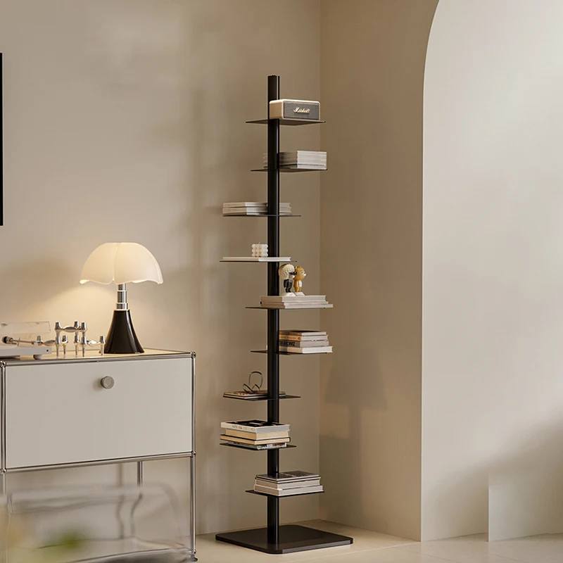 Black-Curved-Wall-Shelf-Invisible-Storage-Minimalist-Corner-Bedroom ...
