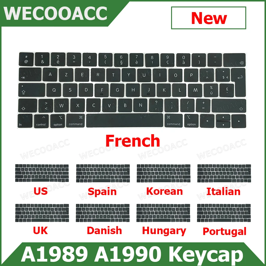 New-US-UK-Spain-Korean-Danish-Italian-French-Keyboard-Keys-Keycap-For ...