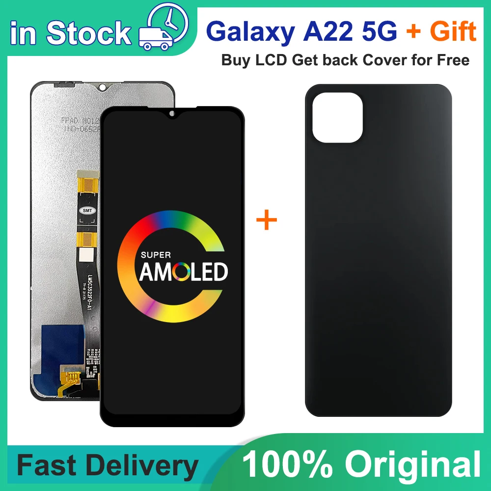 6-6-Original-For-Samsung-Galaxy-A22-5G-LCD-Display-Touch-Screen ...