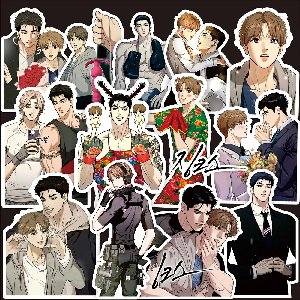 10-30-65pcs-Korean-Manwha-Jinx-Cartoon-Stickers-Joo-Jaekyung-Kim-Dan-Bl ...