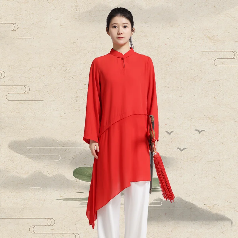 Kun Master Kung Fu Uniform Martial Arts Taichi Clothing Multicolor Long ...