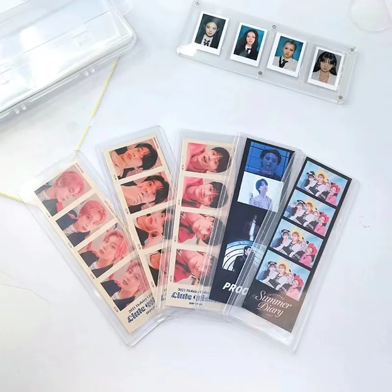 Clear-Photo-Booth-Bookmark-Sleeves-Blank-Photobooth-Frames-2x6-Inch ...