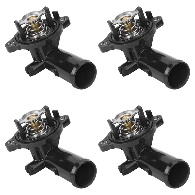 4X-Car-Engine-Coolant-Thermostat-Housing-Replacement-For-Jeep-Wrangler ...