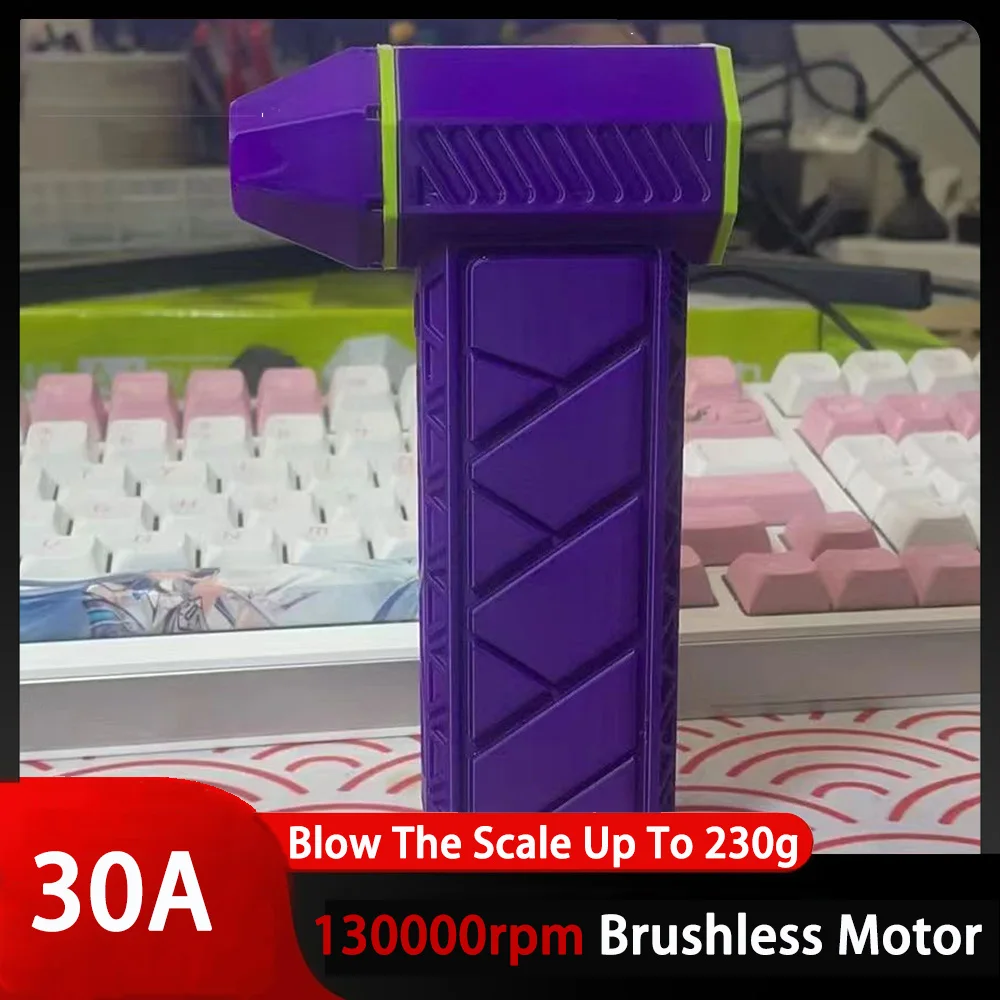 130000-RPM-Brushless-Motor-Turbo-Jet-X-Mini-Turbo-Fan-Wireless-Blower ...