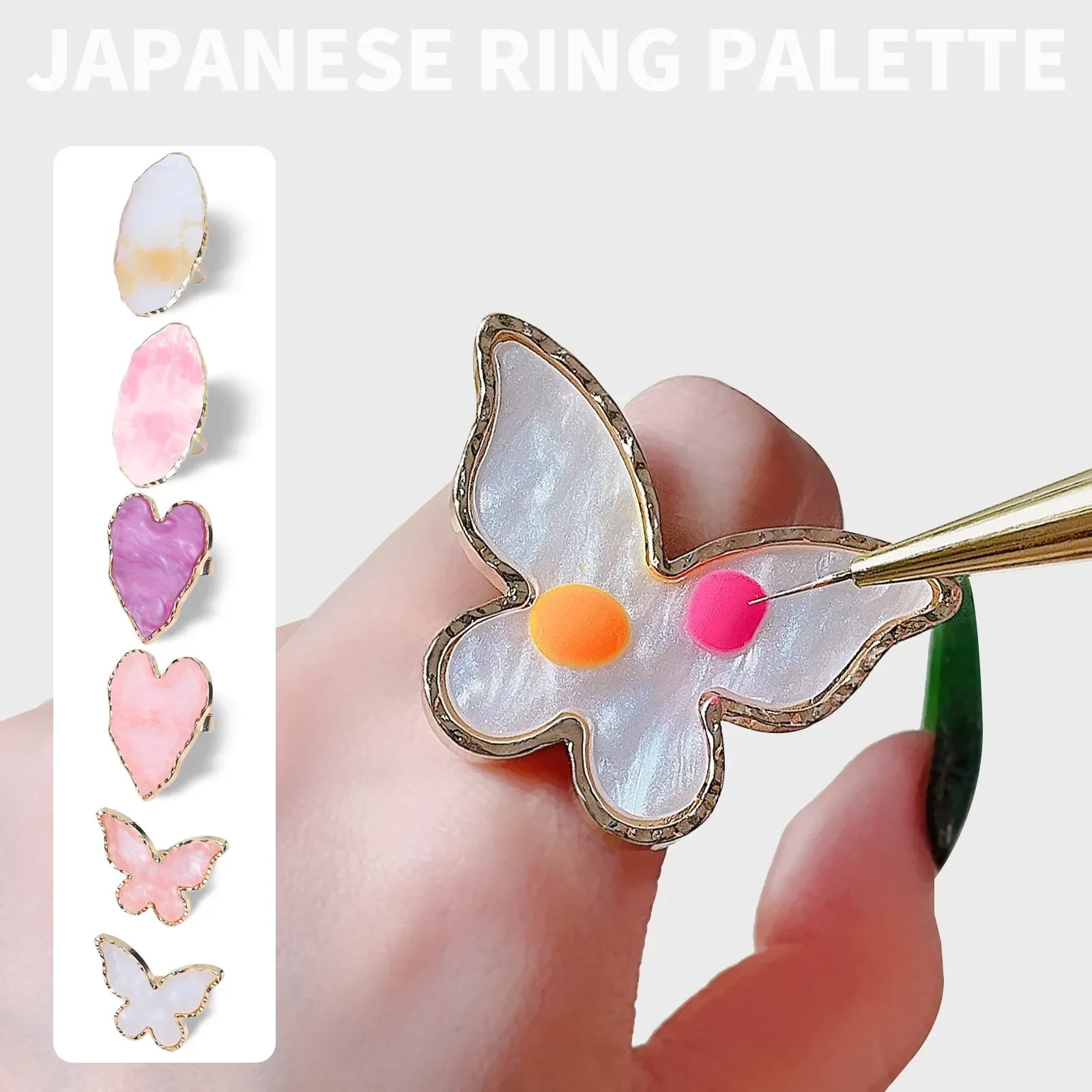 Halo-Dyed-Amber-Resin-Ring-Color-Palette-For-UV-LED-Polish-Gel-Mixing ...