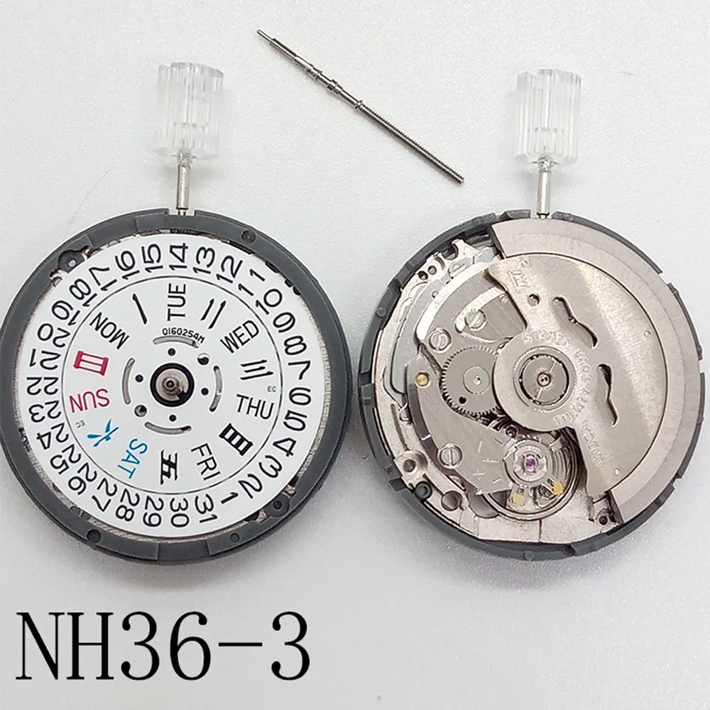 New-NH36-NH36A-24-Jewels-High-Accuracy-Mechanical-Automatic-Date-Week ...