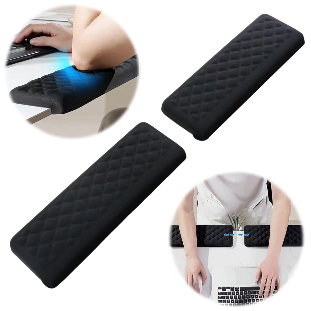 2 Pack Elbow Pad At The Edge of The Desk Keyboard Support Wrist Pad ...