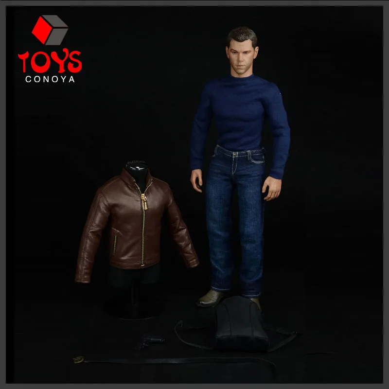 Toy-Center-CEN-M02-1-6-Male-Agent-Leather-Clothes-Suit-Full-Set ...
