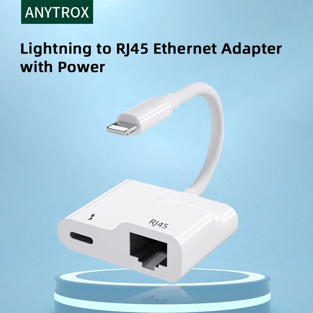 Top-Up Ethernet Adapter For Apple IPhone And IPad, 51% OFF