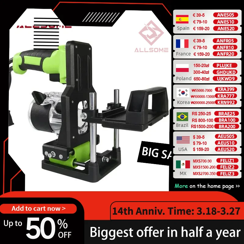 Allsome-Mortise-Jig-Woodworking-Slotting-Locator-Compact-Router ...