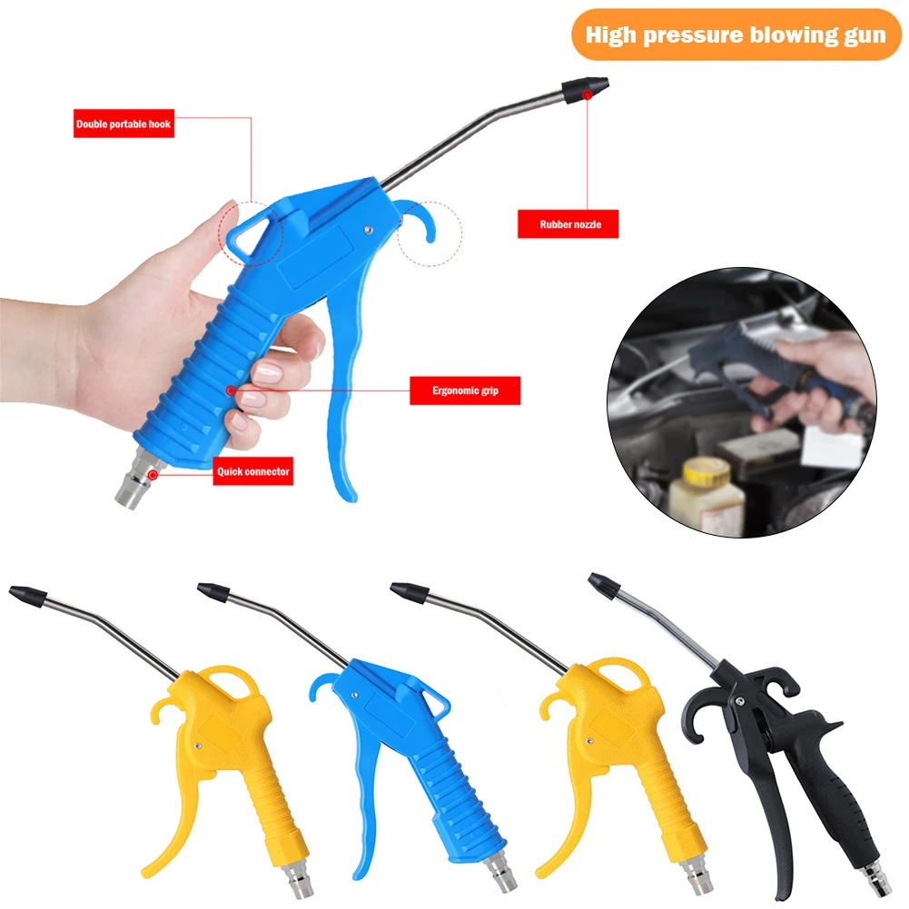 Pneumatic Air Blow Gun Air Duster Blower Blow Gun Long Compressor Dust ...