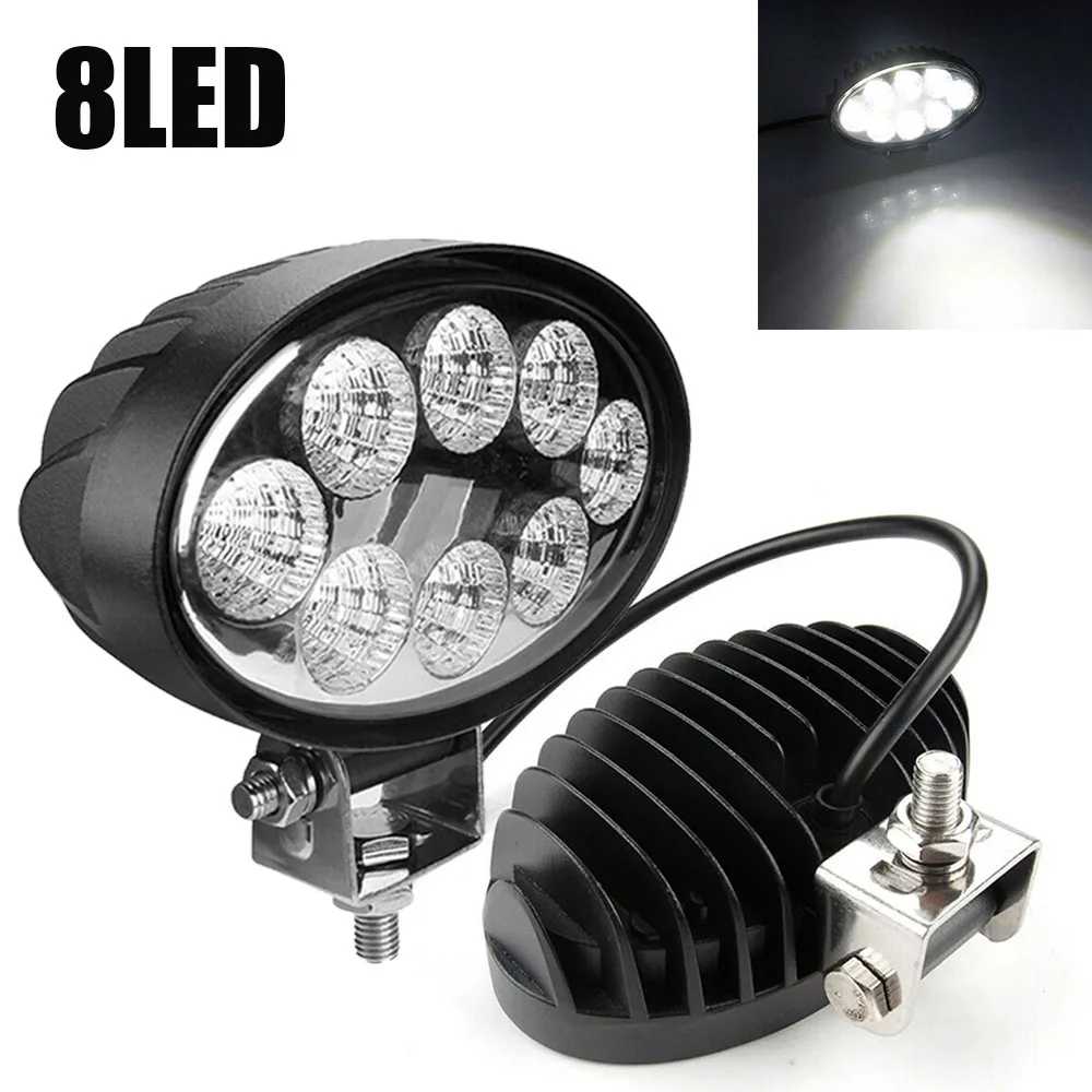 Oval-LED-Work-Lamp-Fog-Light-5inch-60W-For-Truck-OffRoad-Tractor-Flood ...