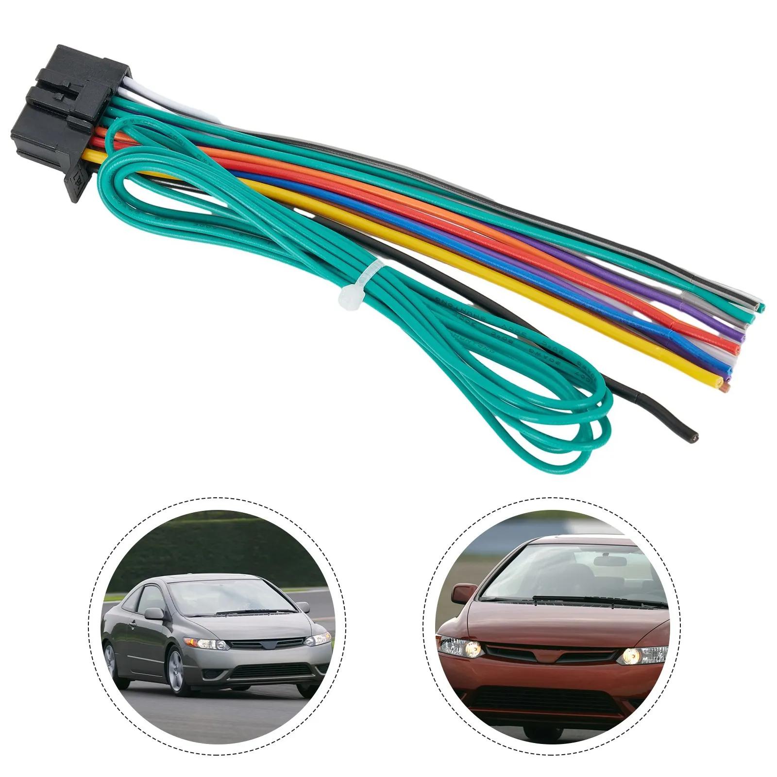 Car-Plug-Wire-Harness-Practical-Useful-Radio-Stereo-CD-Player-Plug-CD ...